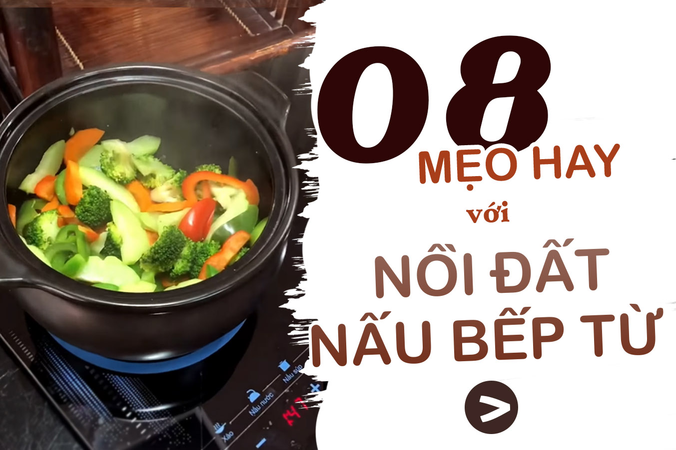 08 mẹo hay khi sử dụng nồi đất nấu bếp từ NodaCook